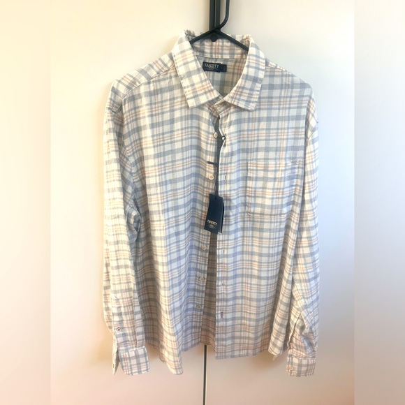 Faherty | Shirts | Nwt Faherty Mens Large The Weekend Blend Shirt ...